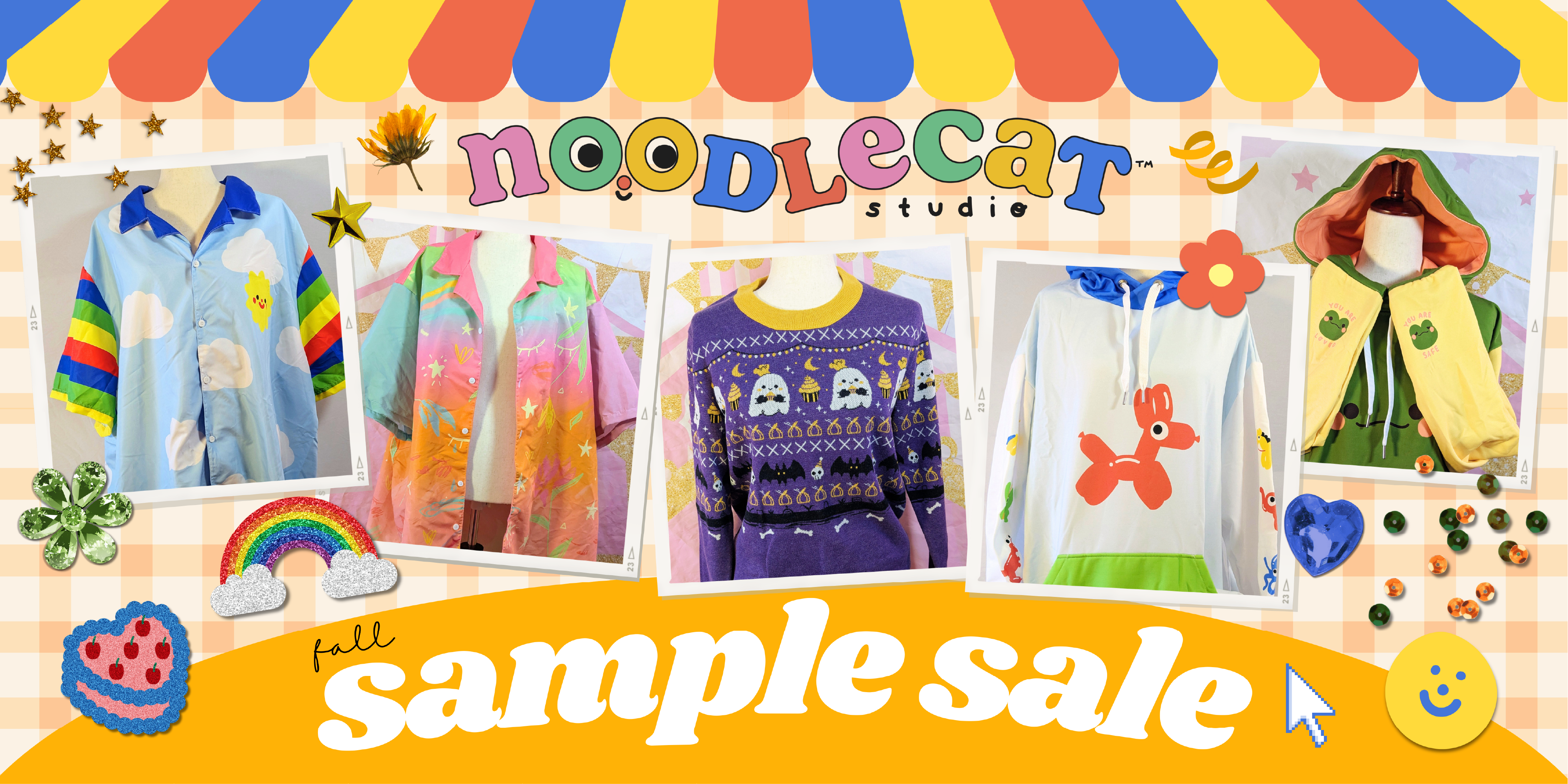 Noodlecat Studio | Kidcore, Clowncore, Kawaii, & More